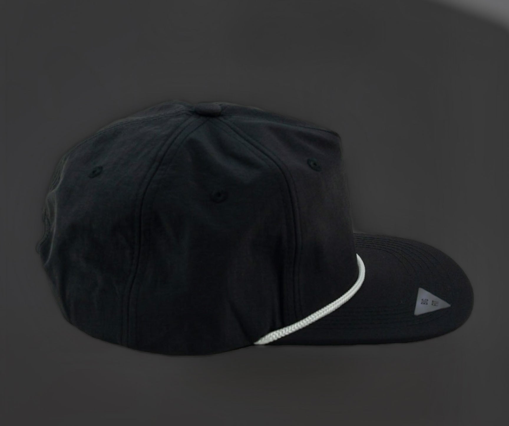 Big Fit Black / White Rope – Blank Rope Hats
