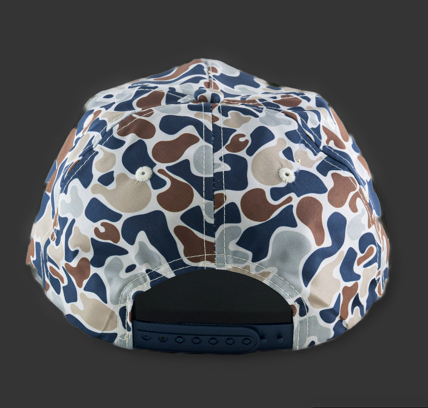 Golf Camo / Navy Rope – Blank Rope Hats