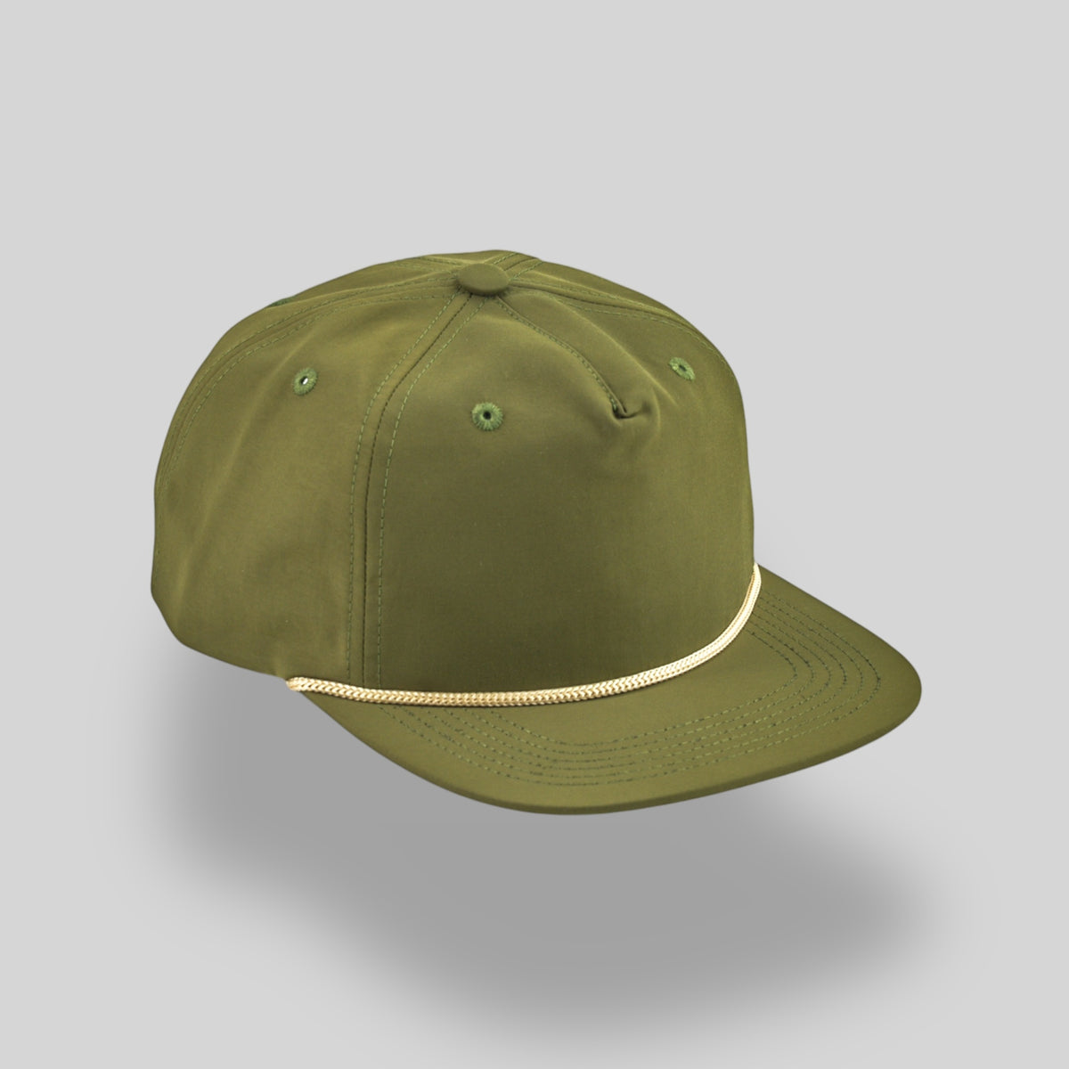 Moss Green / Tan Rope – Blank Rope Hats