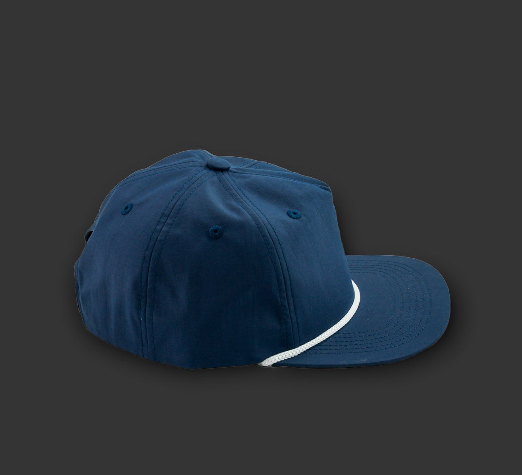 Navy / White Rope – Blank Rope Hats